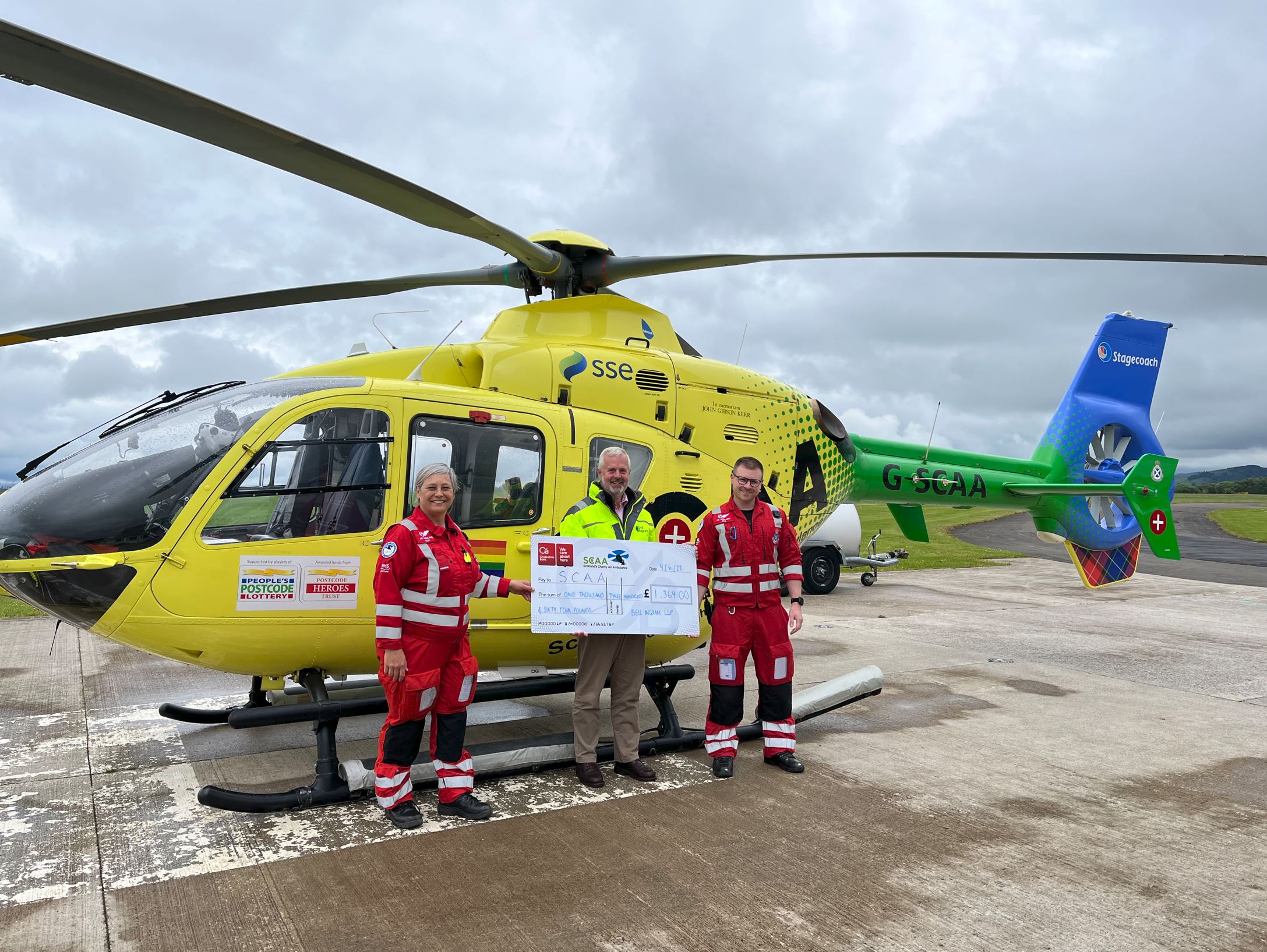 Bell Ingram raise funds for agricultural charities and air ambulances